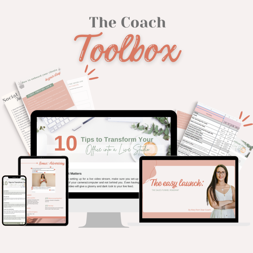 The Coach Toolbox - Dear Coach